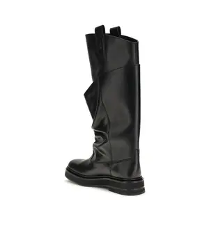 Attico The New Robin Passeggiata Combat Boots - Black