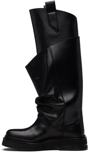 Attico The New Robin Passeggiata Combat Boots - Black
