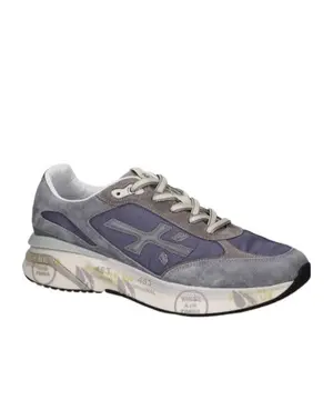 Premiata Lace-up Low-top Sneakers - Gray