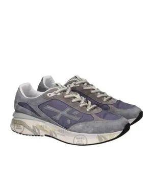 Premiata Lace-up Low-top Sneakers - Gray