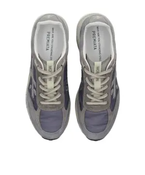 Premiata Lace-up Low-top Sneakers - Gray