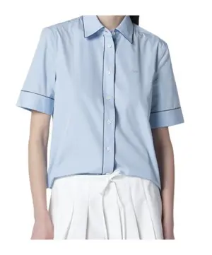 Prada Short Sleeve Shirt - Sky-blue