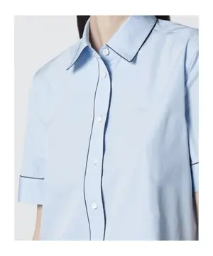 Prada Short Sleeve Shirt - Sky-blue