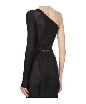 Rick Owens Asymmetrical One-shoulder T-shirt