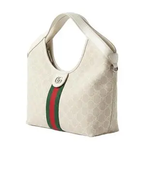 Gucci Giglio Small Tote Bag - Ivory