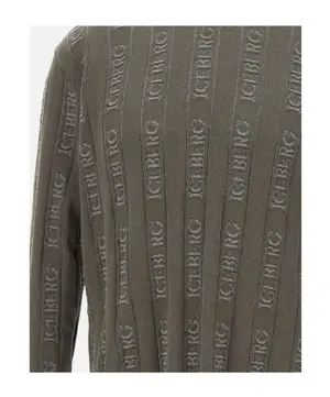 Iceberg All-over Logo Knitted Sweater