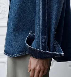 Dior Relaxed Twill Overshirt - Blue
