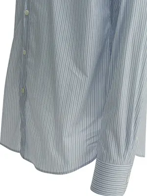 Prada Long-sleeved Striped Shirt