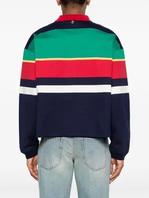 Versace Colour-block Polo Sweatshirt