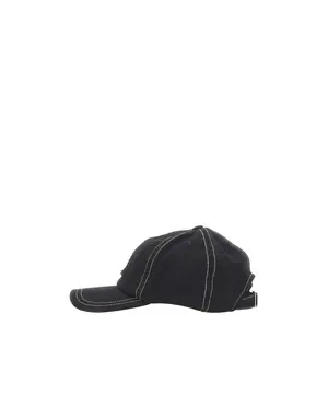 VIVIENNE WESTWOOD Orb Logo Baseball Cap - Black