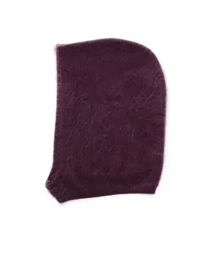 LISA YANG Brushed Cashmere Balaclava - Red