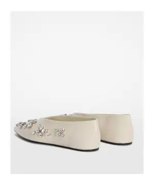 JIL SANDER Embellished Ballerina Flats