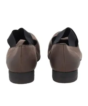 UMA WANG Square-toed Ballet Flats With Elastic Detail