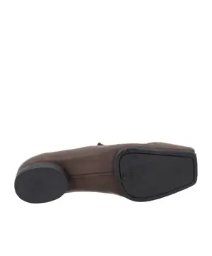 UMA WANG Square-toed Ballet Flats With Elastic Detail