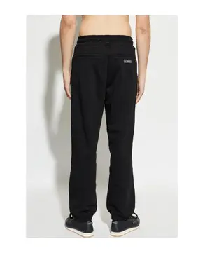 Iceberg Elasticated Waistband Drawstring Sweatpants - Black