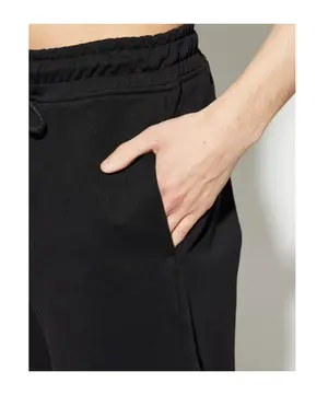 Iceberg Elasticated Waistband Drawstring Sweatpants - Black