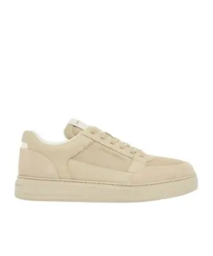 Emporio Armani Panelled Logo Low-top Sneakers