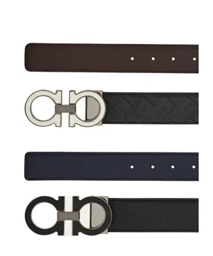 FERRAGAMO Reversible Logo Buckle Belt