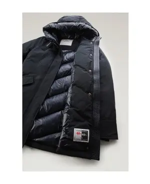 Woolrich Arctic Hooded Parka Coat - Black