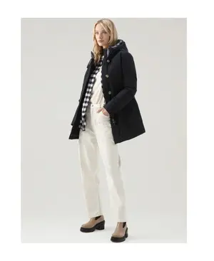 Woolrich Arctic Hooded Parka Coat - Black