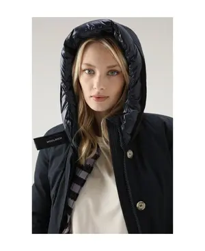 Woolrich Arctic Hooded Parka Coat - Black