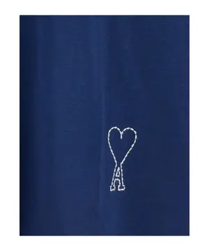 AMI Paris De Coeur Oversized Polo Shirt