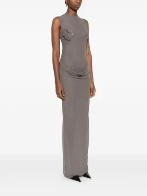 JEAN PAUL GAULTIER Sleeveless Maxi Dress With Embellishments