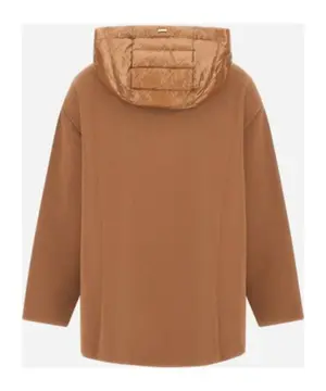 Herno Hooded Padded Jacket - Camel