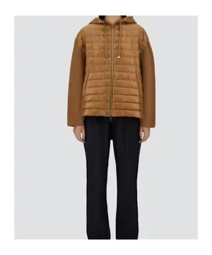 Herno Hooded Padded Jacket - Camel