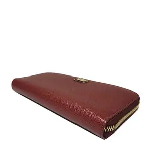 Dolce & Gabbana Logo Details Wallet - Red