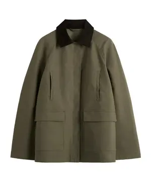 TOTEME Summer Country Pocket Detailed Jacket - Khaki