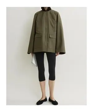 TOTEME Summer Country Pocket Detailed Jacket - Khaki