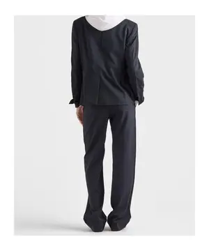Prada Single-breasted Tailored Blazer