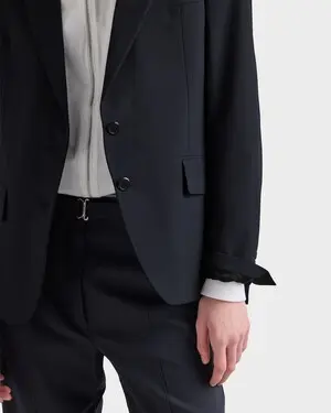 Prada Single-breasted Tailored Blazer