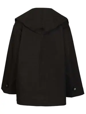 TOTEME Scarf Detailed Long-sleeved Jacket - Black
