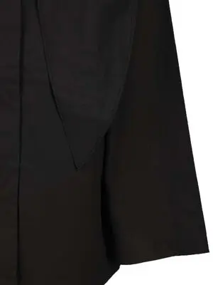 TOTEME Scarf Detailed Long-sleeved Jacket - Black