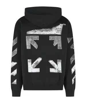 Off-White Oversized Arrow Skate Hoodie