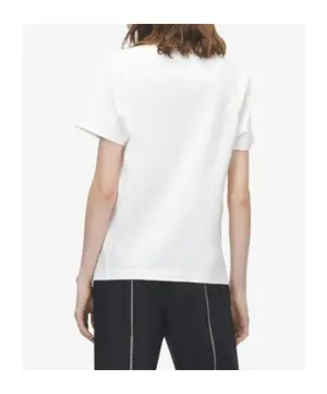 Alexander McQueen Floral Logo Embroidered T-shirt