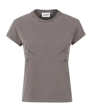 Jean Paul Gaultier Embroidered T-shirts For Women