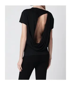 Jacquemus Draped Cut-out Back T-shirt