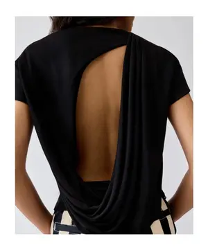 Jacquemus Draped Cut-out Back T-shirt