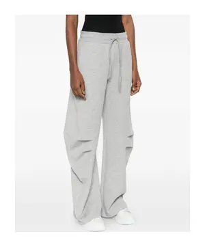 Patrizia Pepe Ruched Wide Leg Track Pants