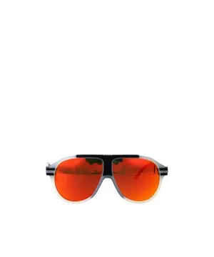 Thom Browne Aviator Sunglasses - Red