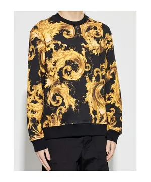 Versace Barocco Pattern Crewneck Sweatshirt