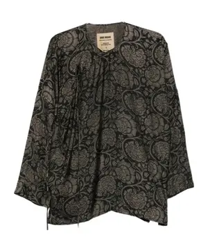 UMA WANG Floral Print Long Sleeve Top