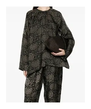 UMA WANG Floral Print Long Sleeve Top