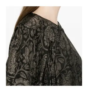 UMA WANG Floral Print Long Sleeve Top