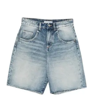 Icon Denim La Belted Shorts For Women