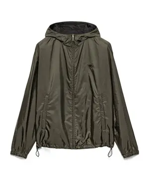 Prada Reversible Hooded Jacket - Black