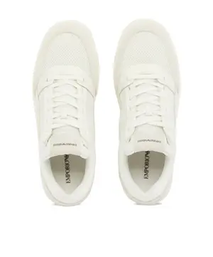 Emporio Armani Panelled Low-top Sneakers